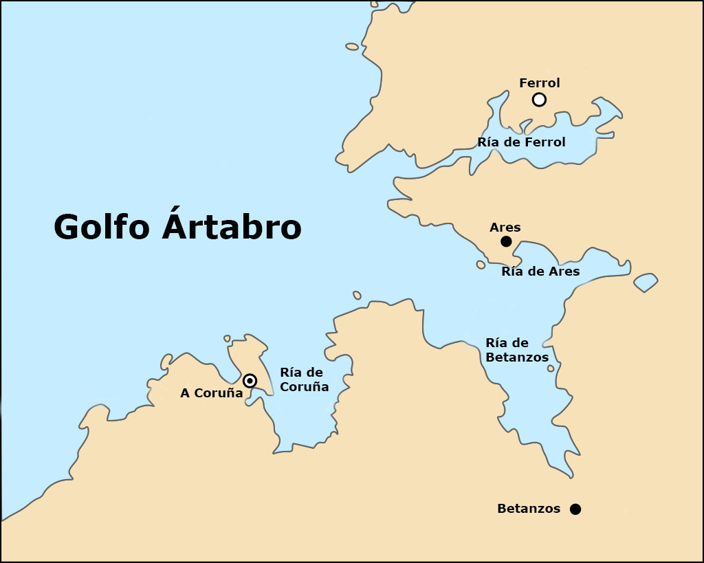 Fortificaciones de la Ría de Ferrol - Viajando el Mapa