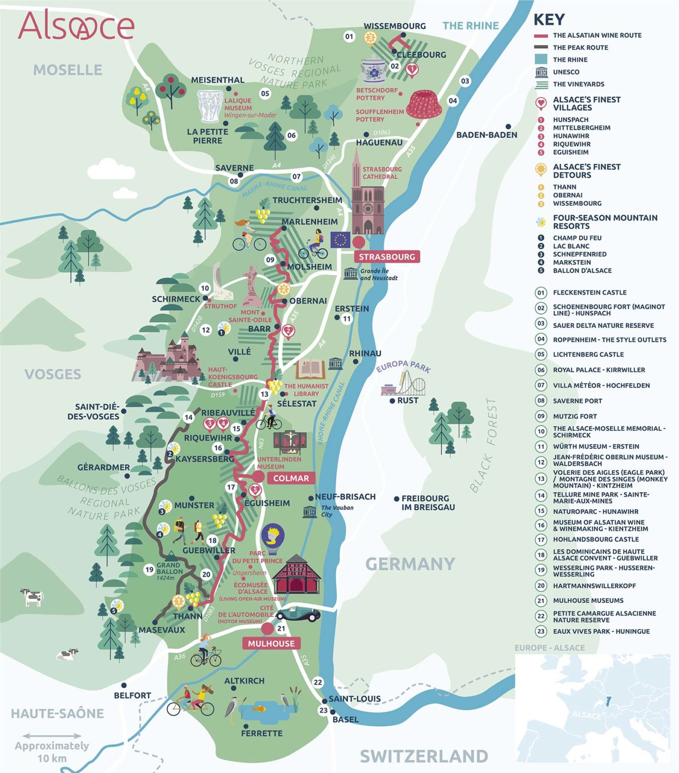 Diez cosas que hacer en Alsacia - Viajando el Mapa
