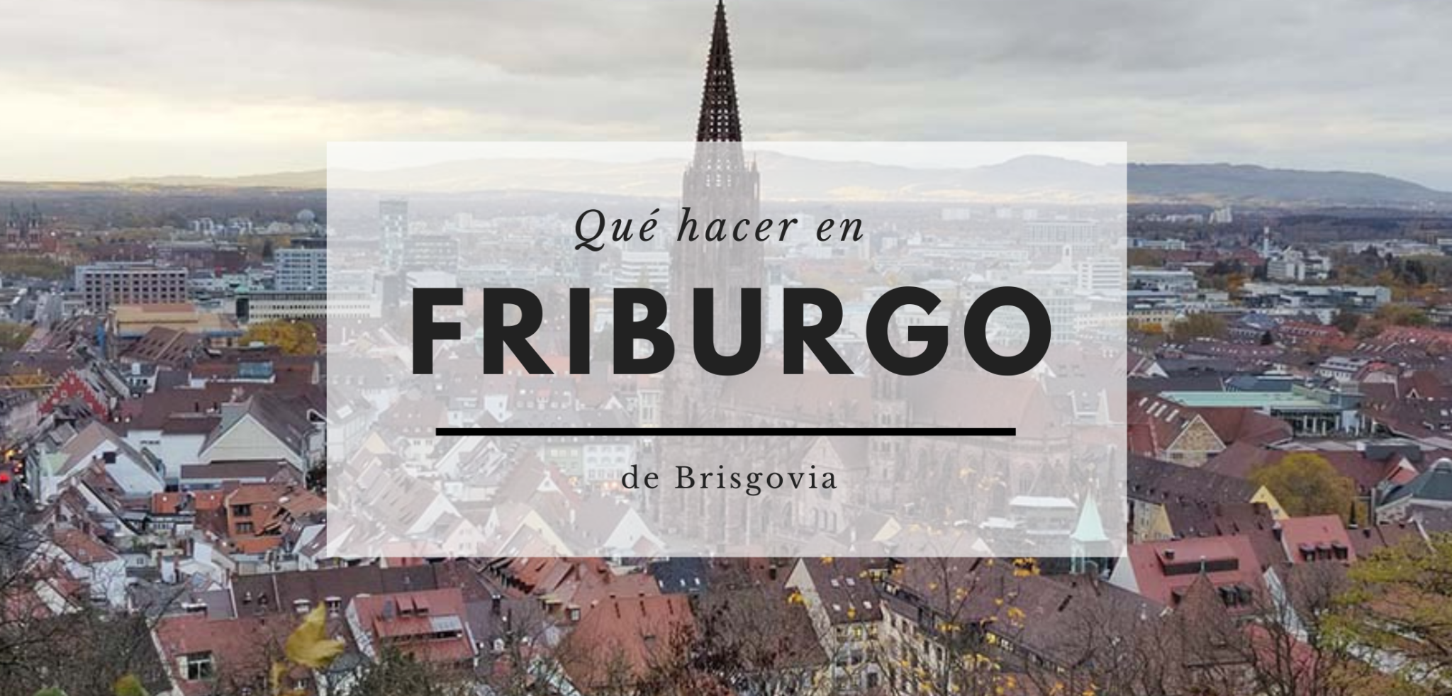 Las 10 mejores cosas que hacer en Friburgo de Brisgovia - Viajando el Mapa
